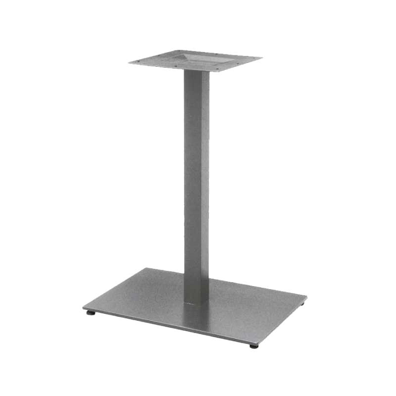 Mesa Rectangular Con Base De Pedestal